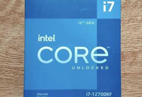 Процессор Intel core i7 12700kf BOX