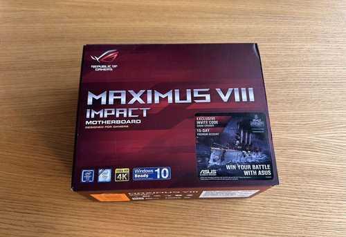 Asus maximus viii impact