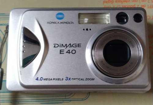Цифровой фотоаппарат Konica Minolta Dimage e40