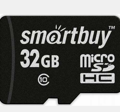 Карта памяти microSD 32 Гб SmartBuy (флешка)