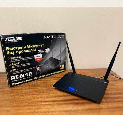 Wifi роутер asus rt n12