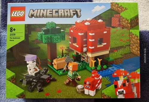 Lego Minecraft 21179 Грибной дом Лего Майнкрафт