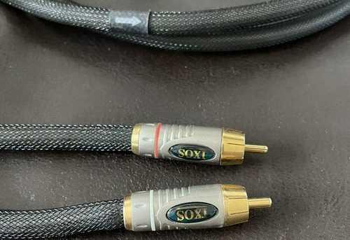 Межблочный кабель 2 rca ixos 1 м