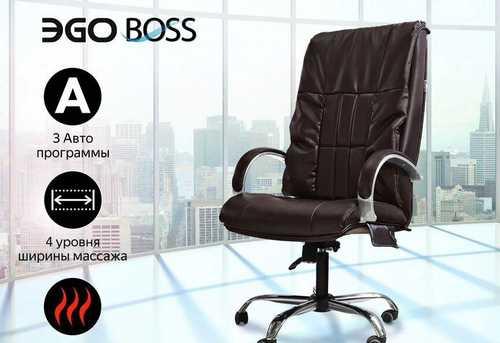 Офисное массажное кресло EGO boss EG1001 lkfo шоко