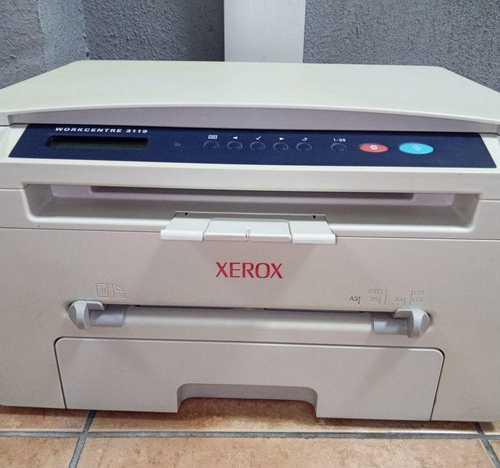 Xerox workcentre 3119 обслуженный мфу лазерное