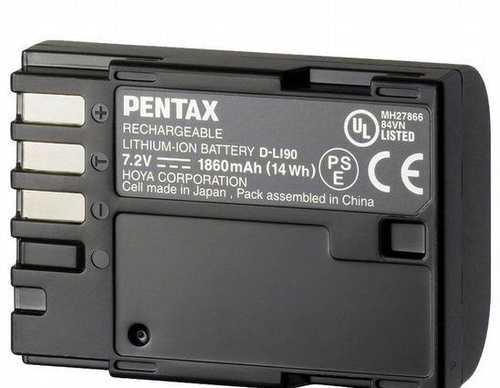 Аккумулятор Pentax D-LI90 для K-1, K-3, K-3 II, K