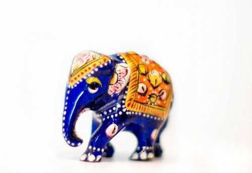 Статуэтка Синий слон из Индии