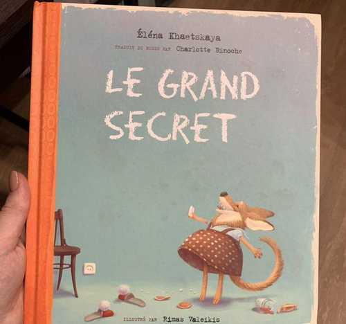 Книга на французском языке "Le Grand Secret"