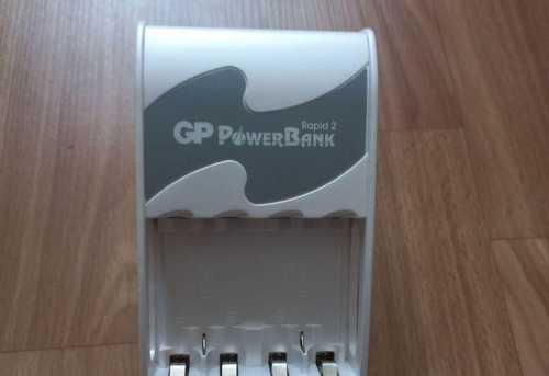 Gp Power Bank rapid2 зарядник для акумуляторов