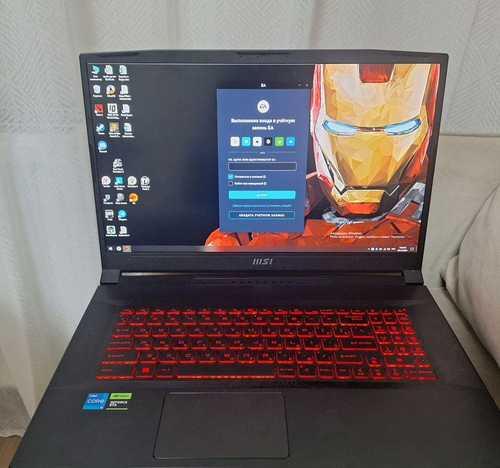 Ноутбук msi katana gf76 11uc