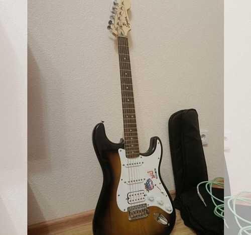 Электрогитара fender squier bullet Stratocaster