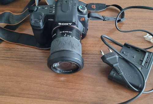 Зеркальный фотоаппарат sony dslr-A300