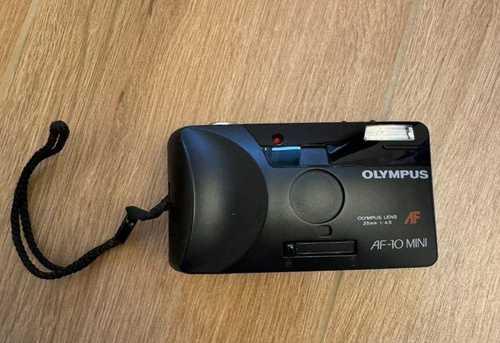 Компактный пленоныы фотоаппарат Olympus AF-10 Mini