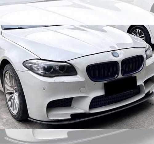 BMW 5 F10 сплиттер губа переднего бампера 1