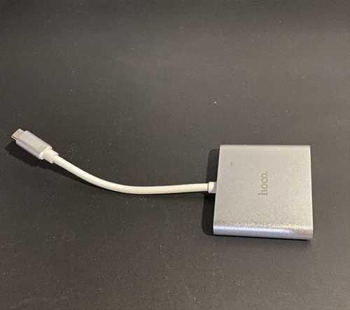 Адаптер USB-C на USB 3.0, hdmi, USB-C