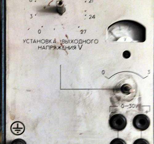 Источник питания Б5-7 нерабочий, проседает напряж