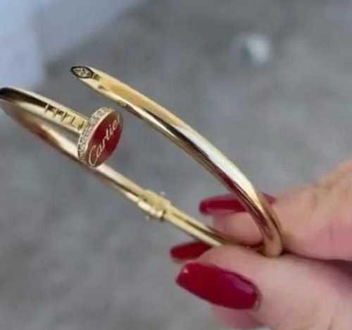 Золотой браслет cartier