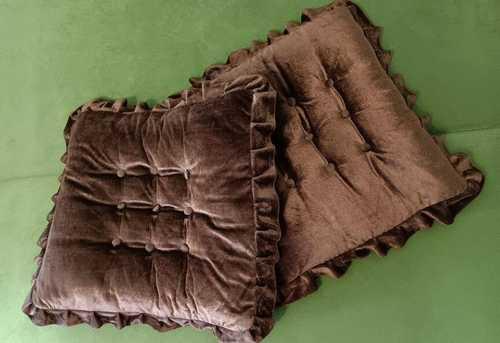 Подушка декоративная мягкая (2шт) 50 см для мебели