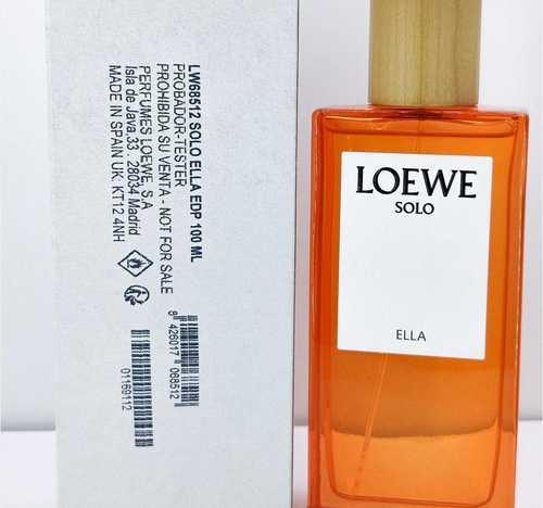 Loewe solo loewe ella 100мл