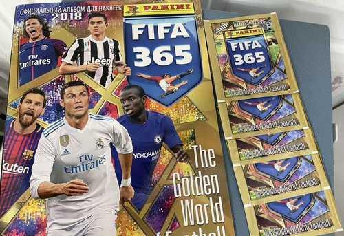 Альбом Panini Fifa 365 2018 и наклейки