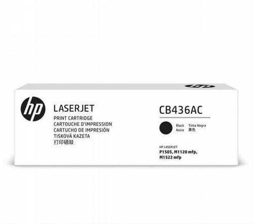 HP CB436AC картридж черный (оригинал + коробка)