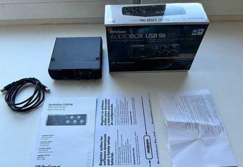 Звуковая карта PreSonus AudioBox USB 96 25TH Black