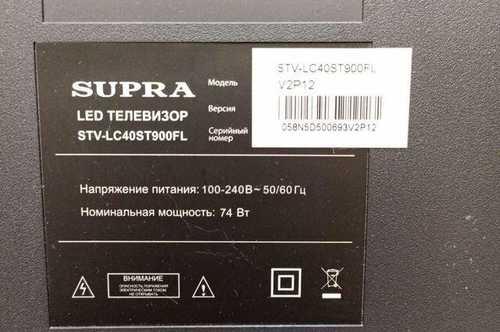 Телевизор Supra STV-lc40st900fl