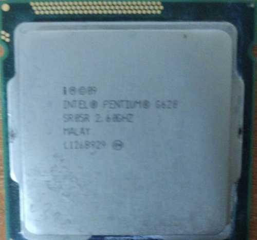 Процессор intel pentium g620