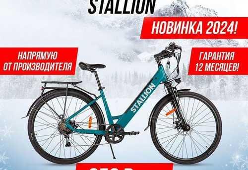 Электровелосипед Stallion Зеленый-2714