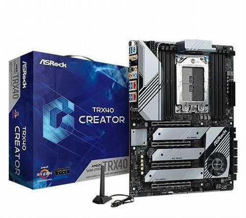 Материнская плата Asrock AMD TRX40 strx4 ATX BOX