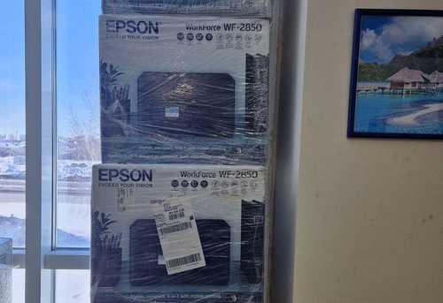 Новый Цветной мфу Epson WorkForce WF-2850 Без Нал