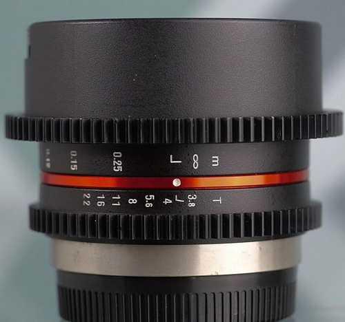 Rokinon 7.5mm T3.8 Cine IF ED UMC Aspherical Micro