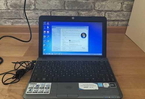 Ноутбук msi U210 Light