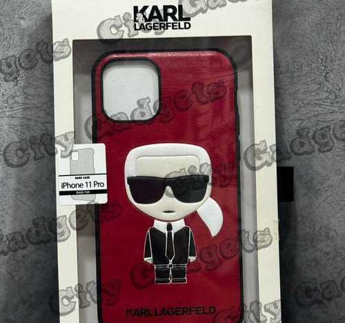 Чехол Karl Lagerfeld для iPhone 11 Pro, Красный
