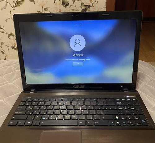 Ноутбук asus k53e