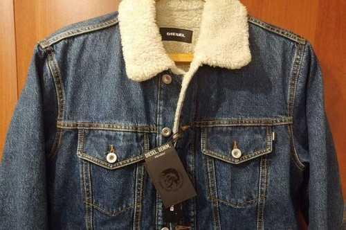 Diesel Trucker Sherpa Куртка джинсовая Новая 46-48