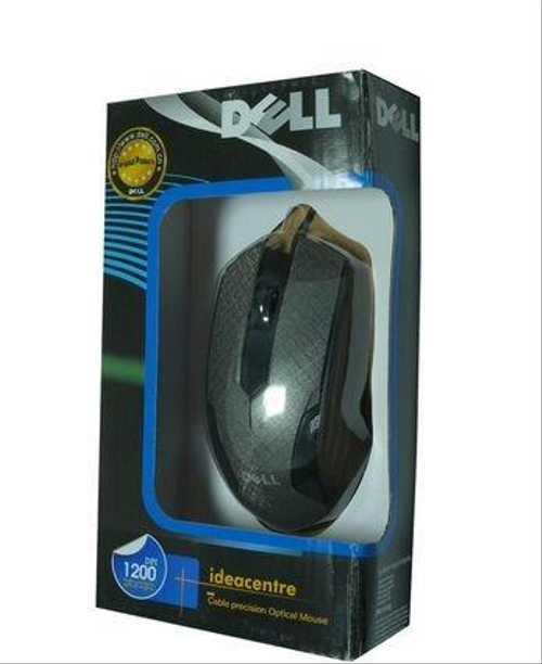 Проводная мышь dell D7 серый