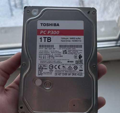 Toshiba pc p300 1tb