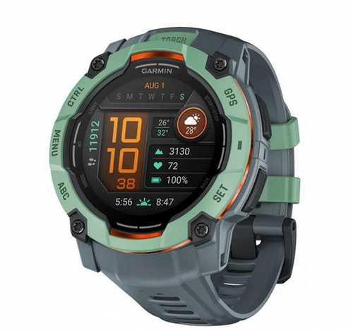 Часы Garmin instinct 3 45 mm amoled NEO tropic