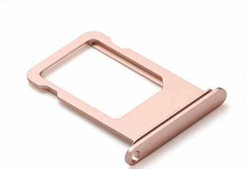 Лоток симкарты iPhone 7 розовый
