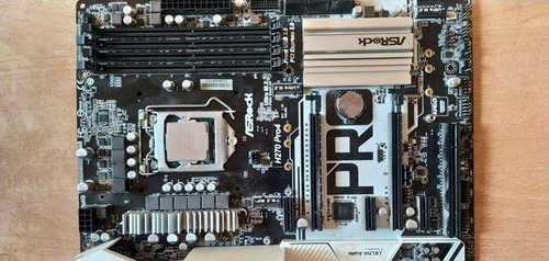 Intel core i5-7600 + AsRock H270 PRO4 + водянка