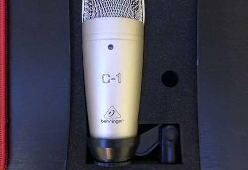 Конденсаторный микрофон behringer c1 xlr