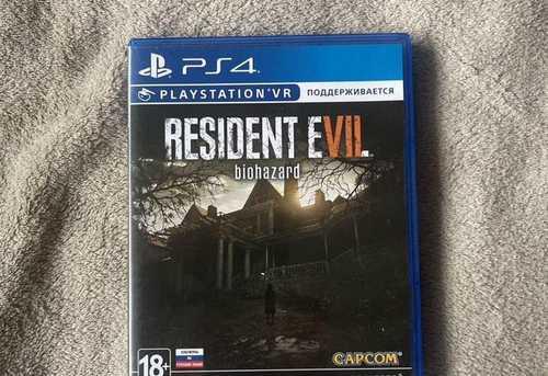 Игра Resident evil 7 biohazard диск на ps4