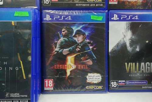 Resident evil 5 Ps 4 на англ