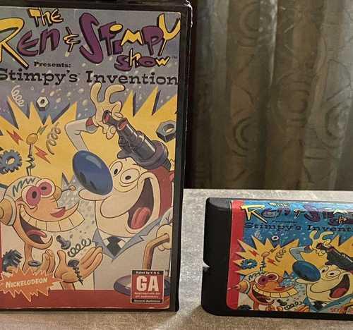 The Ren & Stimpy Show Sega стародел биг бокс