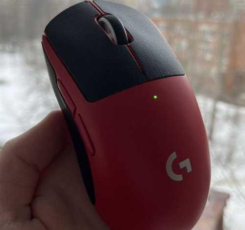 Мышка Logitech G Pro X Superlight Красный