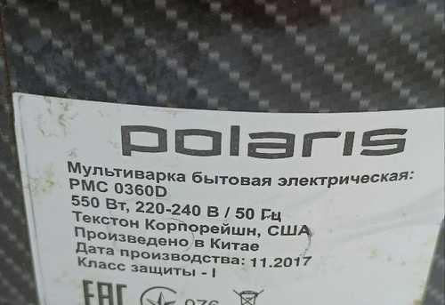 Мультиварка polaris PMC0360D