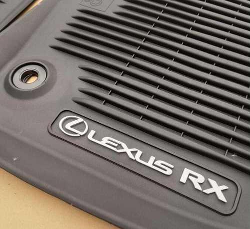 Комплект резиновых ковриков Lexus RX IV 2015+ new
