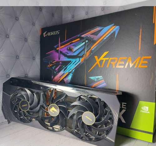 Игровая видеокарта Gigabyte RTX 3080 Aorus Extreme