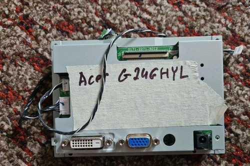 Плата монитора Acer g246hyl